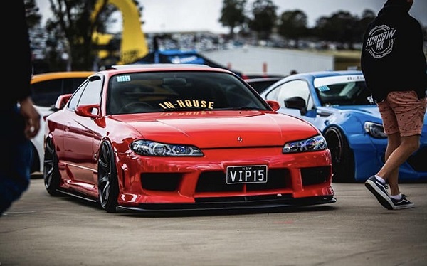 Australia nissna silvia s15 lowered airride - AIRBFTsuspension