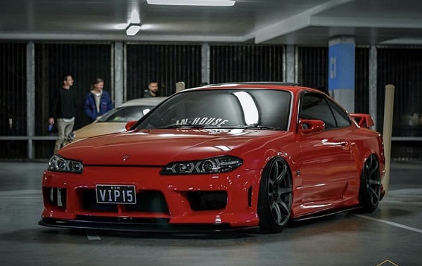 Australia nissna silvia s15 lowered airride - AIRBFTsuspension